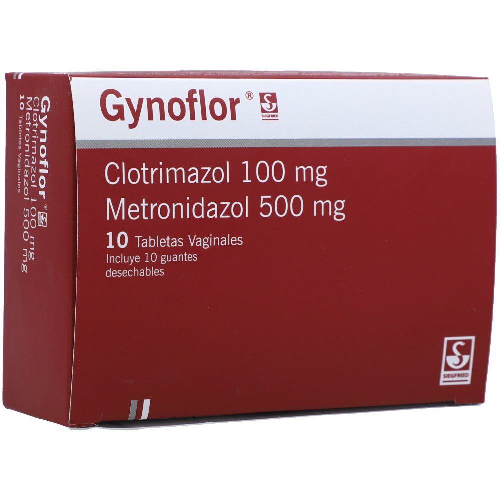 Gynoflor 500Mg+100Mg Caja X 10 Tabletas Vaginal