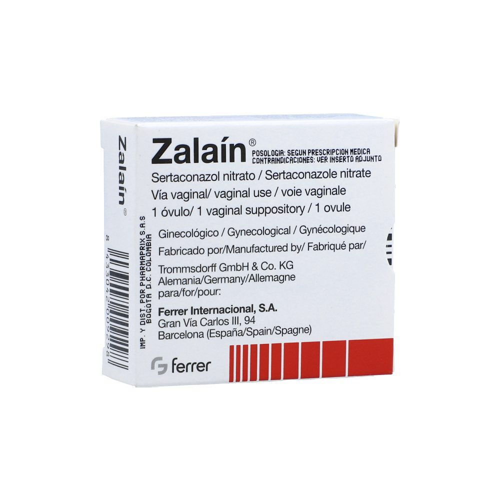 Zalain 300Mg Caja X 1 ovulo