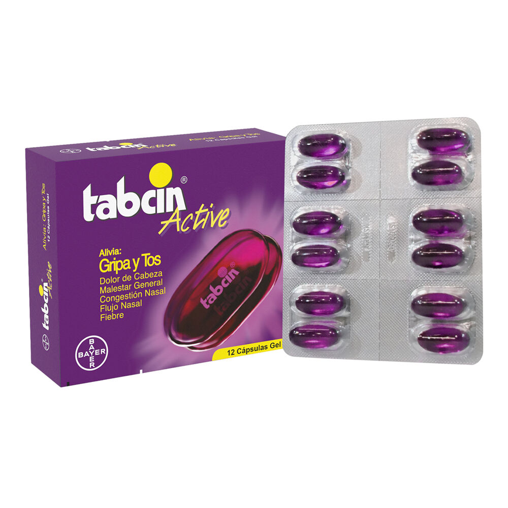 Tabcin Active Cápsulas Gel