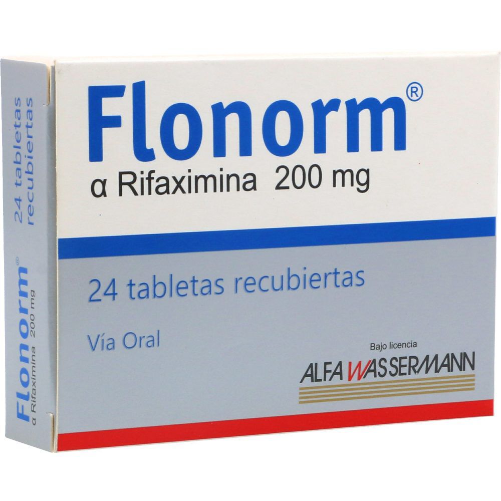 Flonorm Tabletas Recubiertas 200Mg Caja X 24