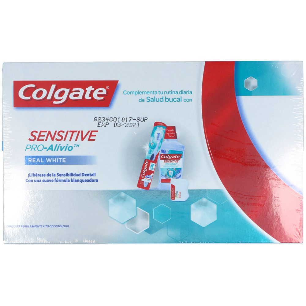 Crema Dental Sensitive Proalivio Econo Pack Caja X 2 Tubo X 75 mL