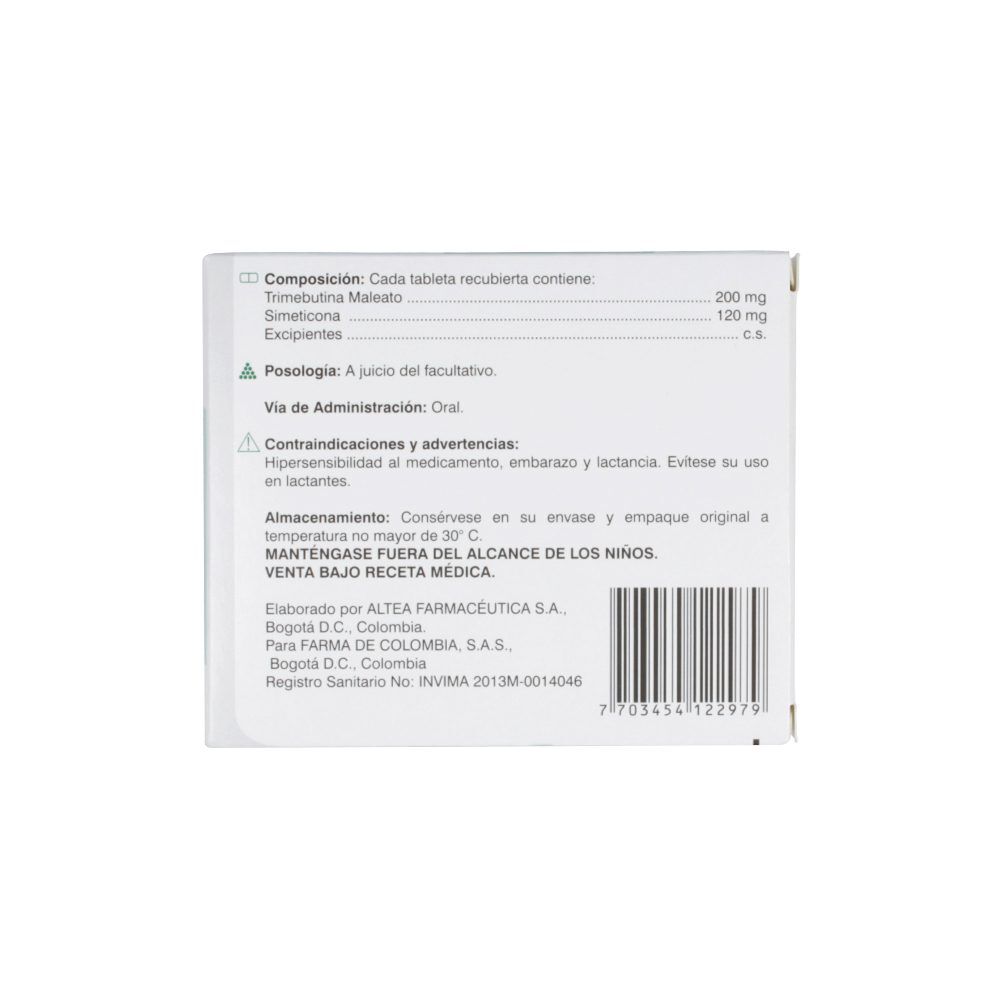 Colypan Plus (200+120)Mg Caja X 30 Tabletas Recubiertas