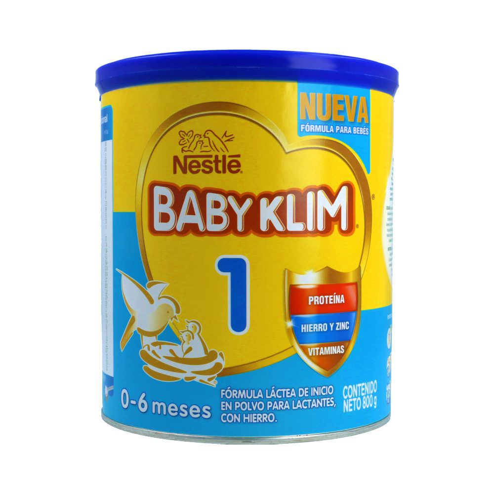 Formula Lactea Etapa 1 Polvo Baby Klim Tarro X 800Gr