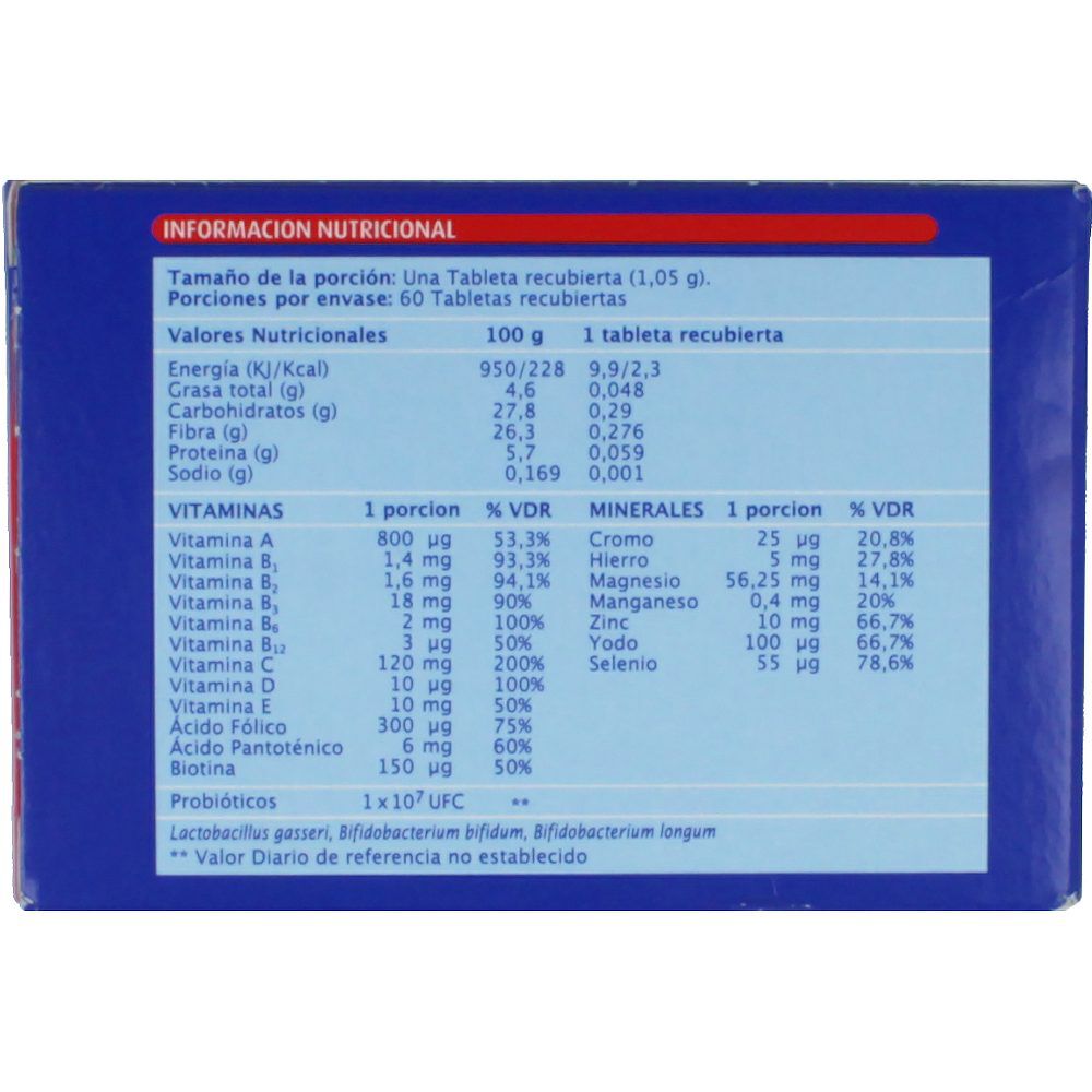 Bion3 Tableta Recubierta Frasco X 60