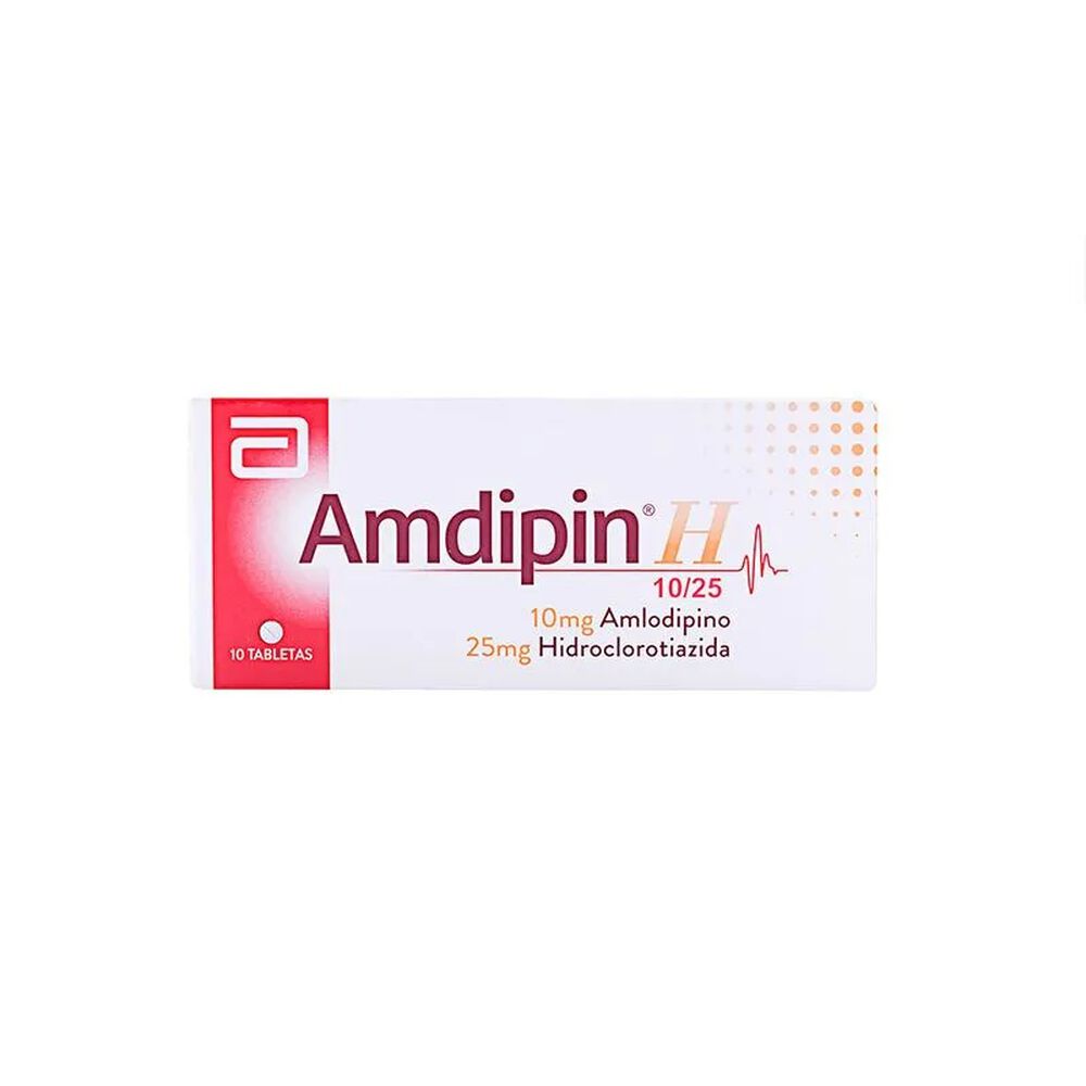 Amdipin H 10/25mg Tabletas