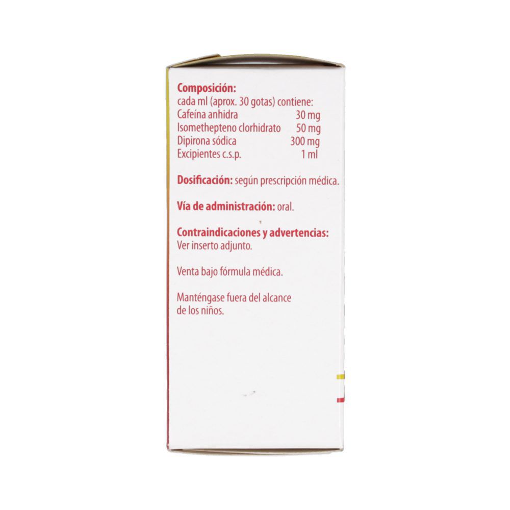 Neosaldina Solución Oral (300Mg+50Mg+30Mg)/mL Frasco X 30mL