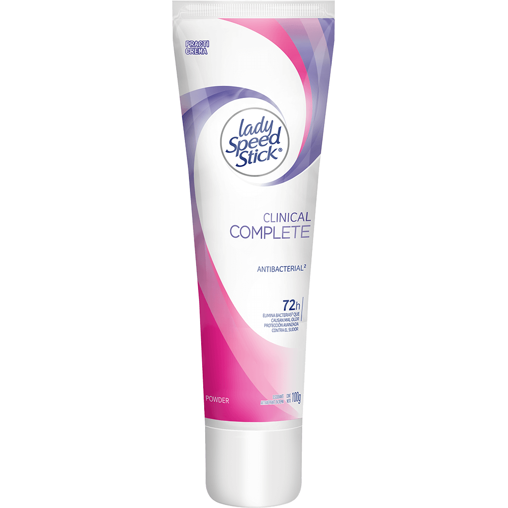 Desodorante Clinical Complete Lady Speed Stick Crema 72H Tubo X 100Gr