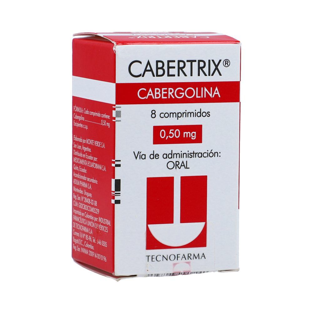 Cabertrix 0.5Mg Tableta Frasco X 8