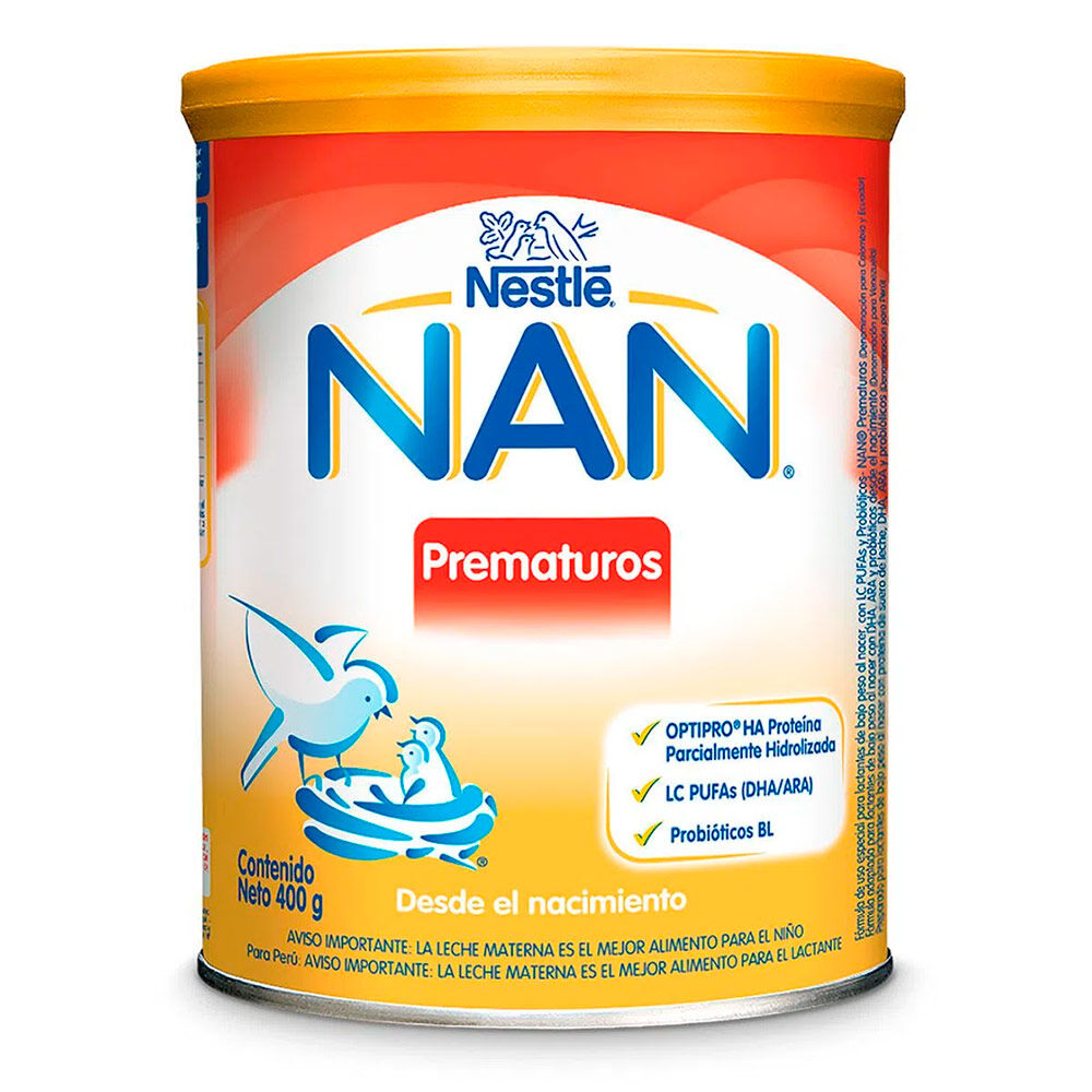 Nan Prematuros Tarro X 400Gr