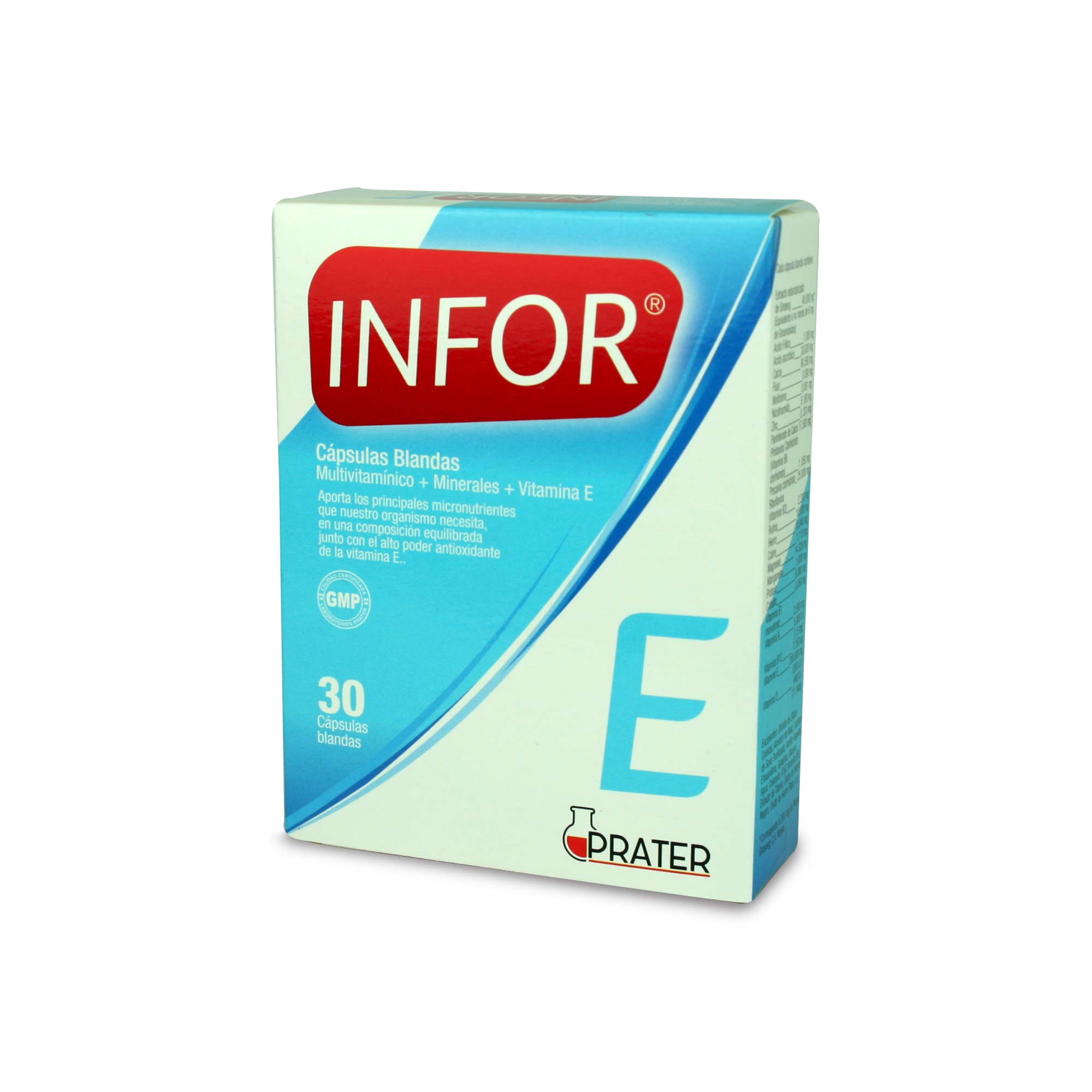 Infor-E Vitaminas 440 UI 30 Cápsulas Blandas | Los expertos en ahorro ...