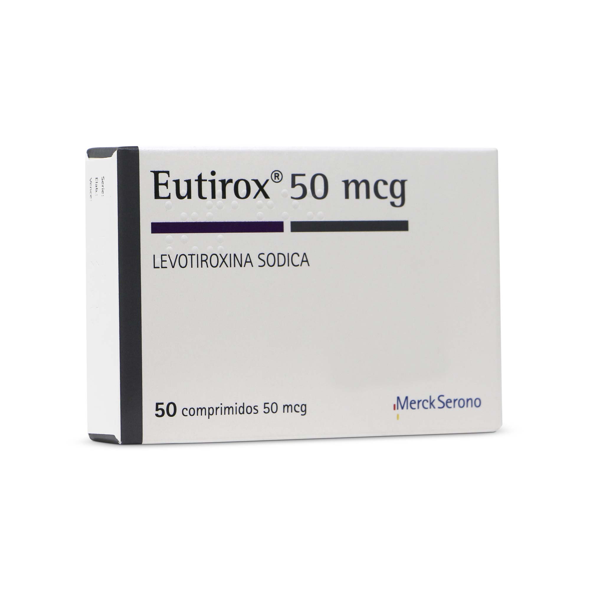 Eutirox 50 Levotiroxina 50 mcg 50 Comprimidos | Los expertos en ahorro ...