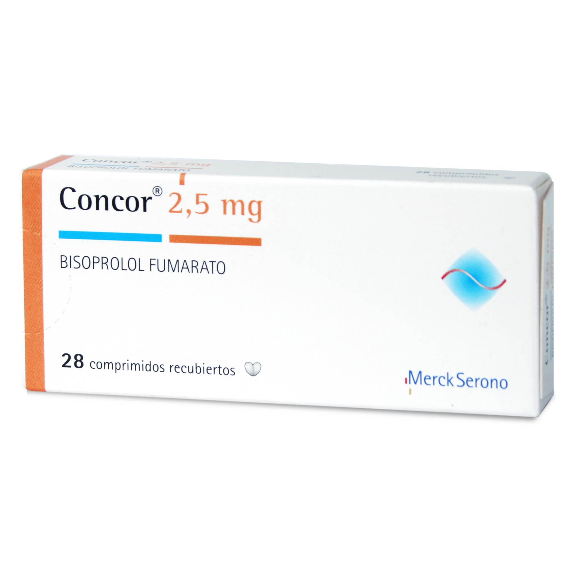 Concor Bisoprolol 2,5 mg 28 Comprimidos Recubiertos | Los expertos en ...