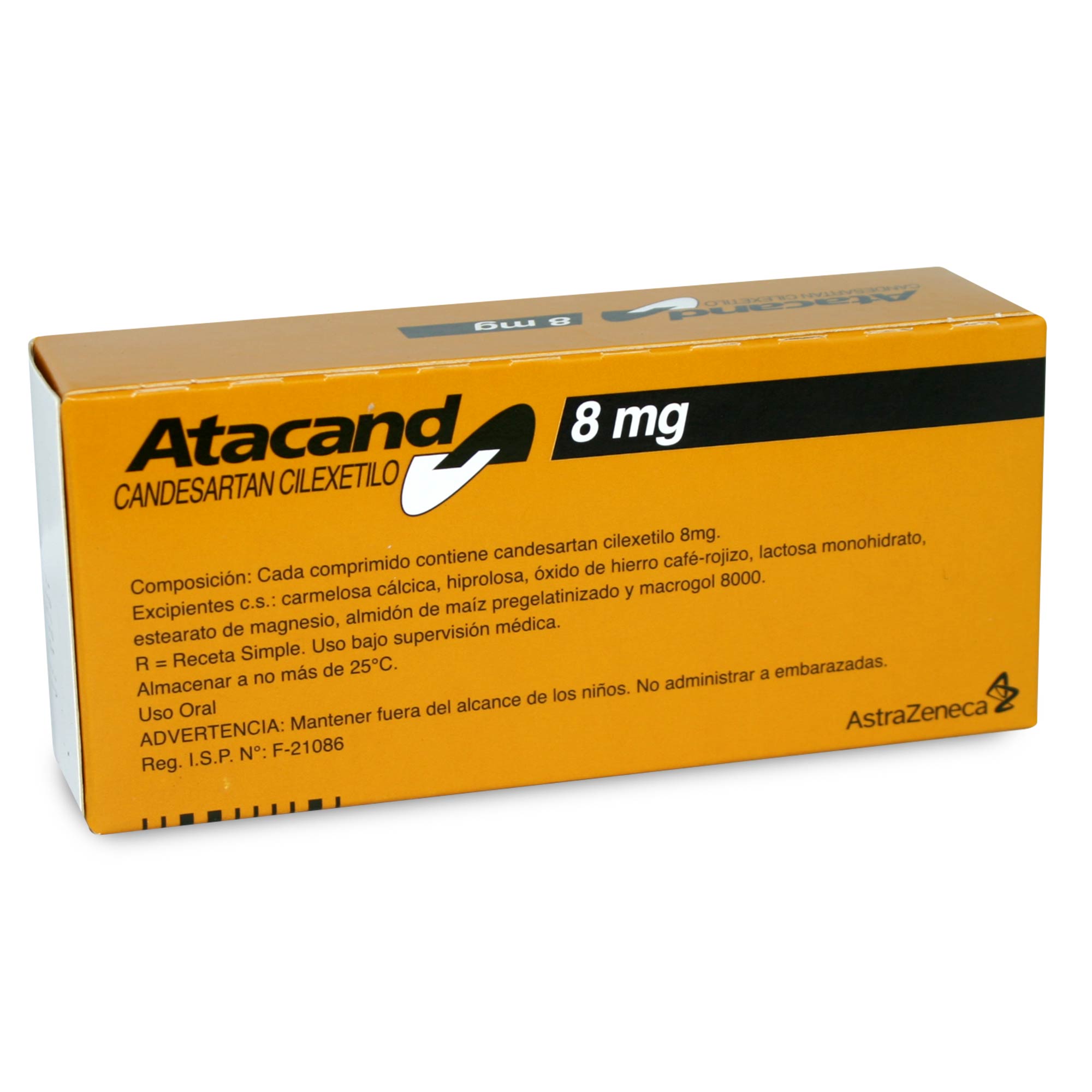 Atacand Candesartan 8 mg 30 Comprimidos | Los expertos en ahorro Cruz ...