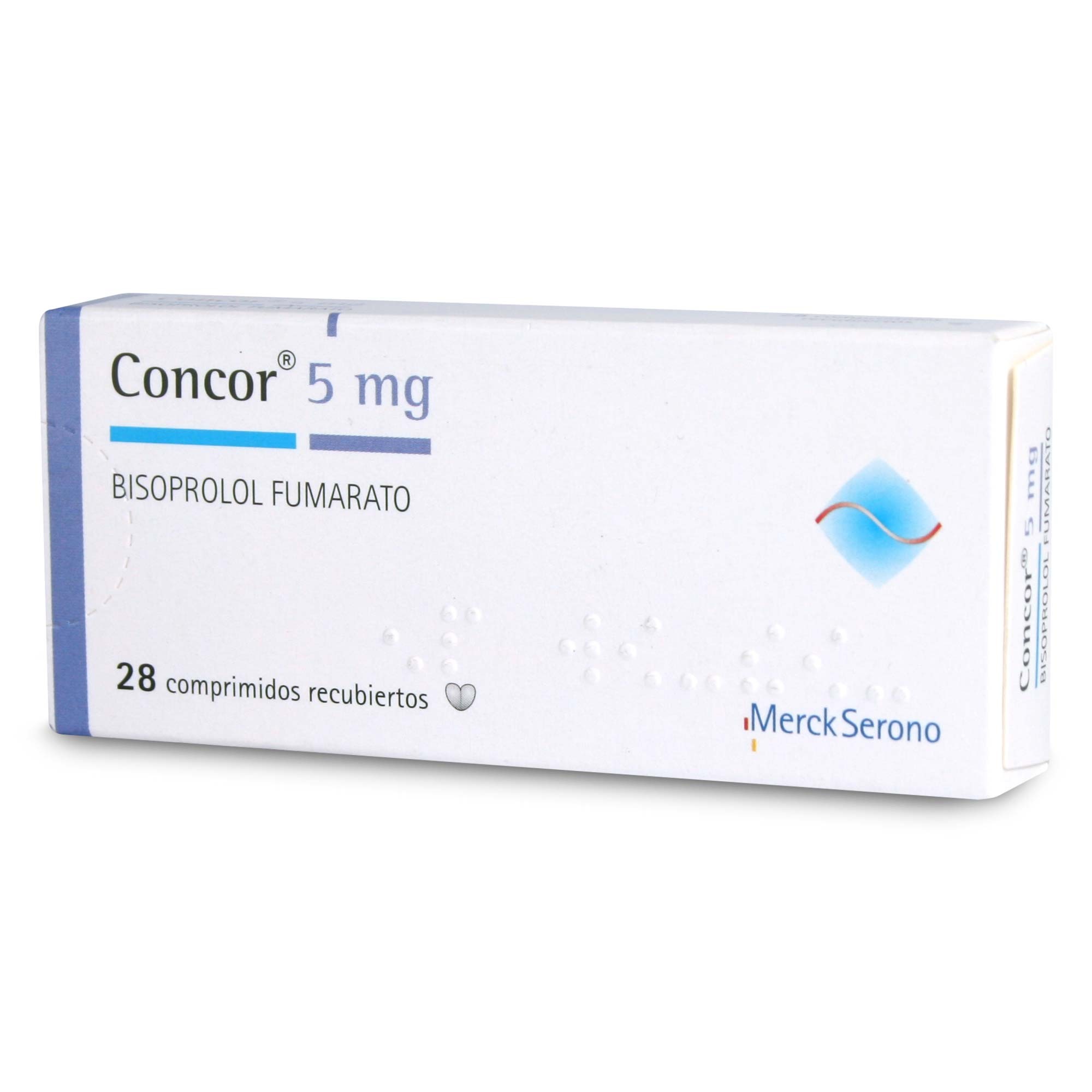 Concor Bisoprolol 5 mg 28 Comprimidos Recubiertos | Los expertos en ...