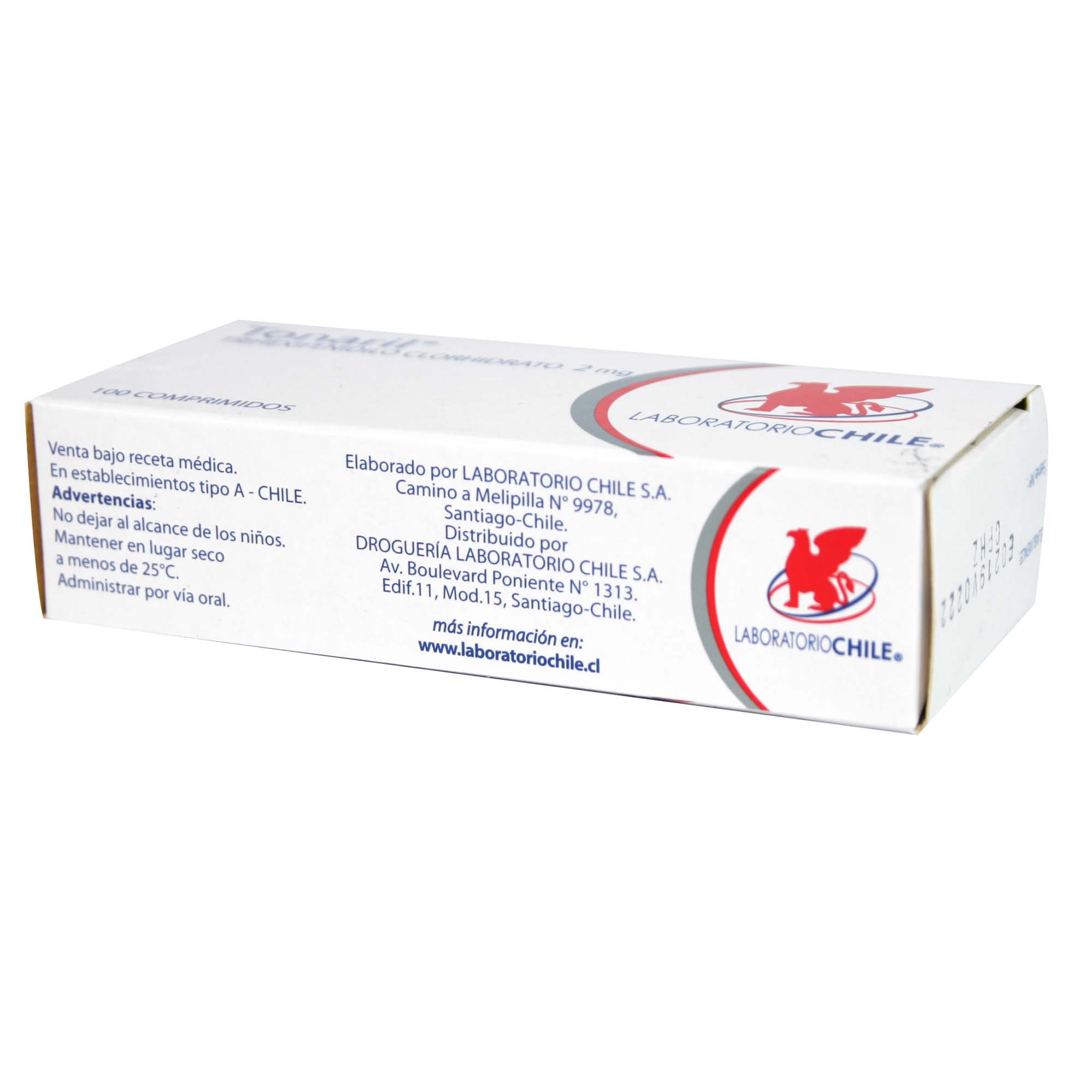 Tonaril Trihexifenidilo 2 mg 100 Comprimidos | Los expertos en ahorro ...