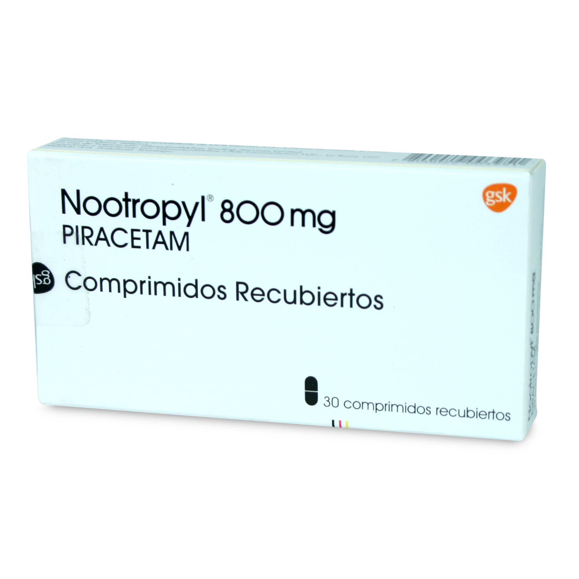Nootropyl Piracetam 800 mg 30 Comprimidos | Los expertos en ahorro Cruz ...