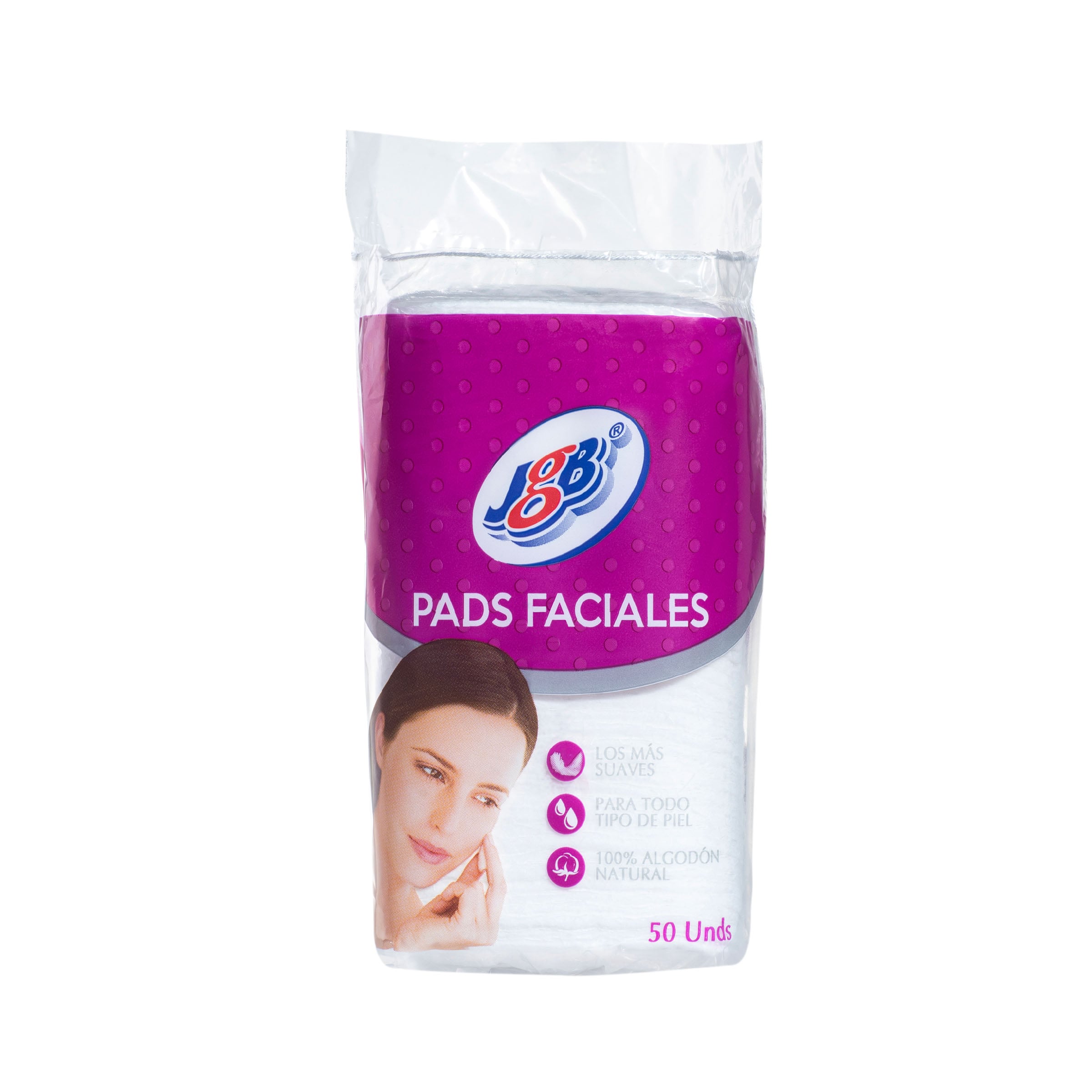 Pads Faciales Algodon Paquete X 50Und Jgb | Cruz Verde