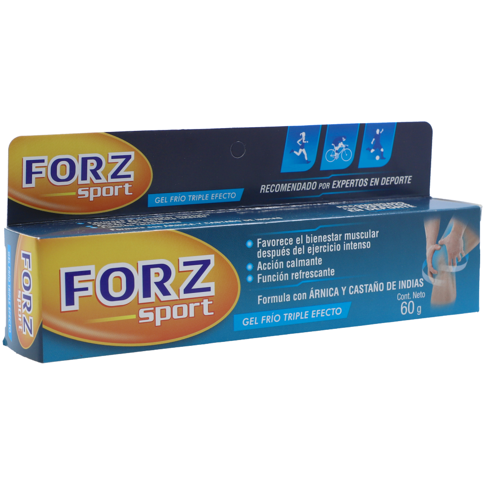 Gel Frio Forz Sport Tubo X 60 G | Los expertos en ahorro Cruz Verde ...