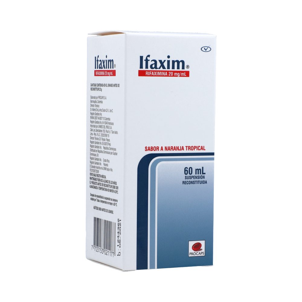 Ifaxim 20Mg/mL Susp Oral Frasco X 60mL | Los expertos en ahorro Cruz ...