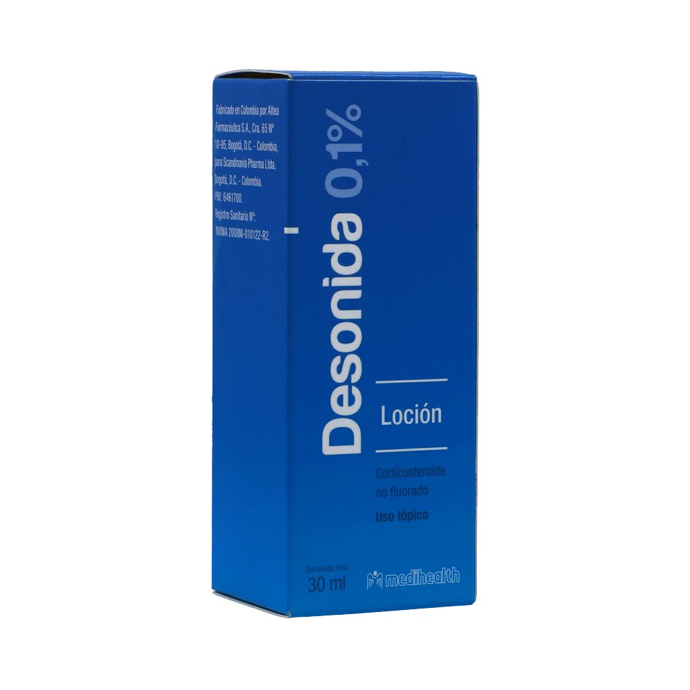 Desonida 0.1% Loción Scandinavia Frasco X 30mL | Los expertos en ahorro ...