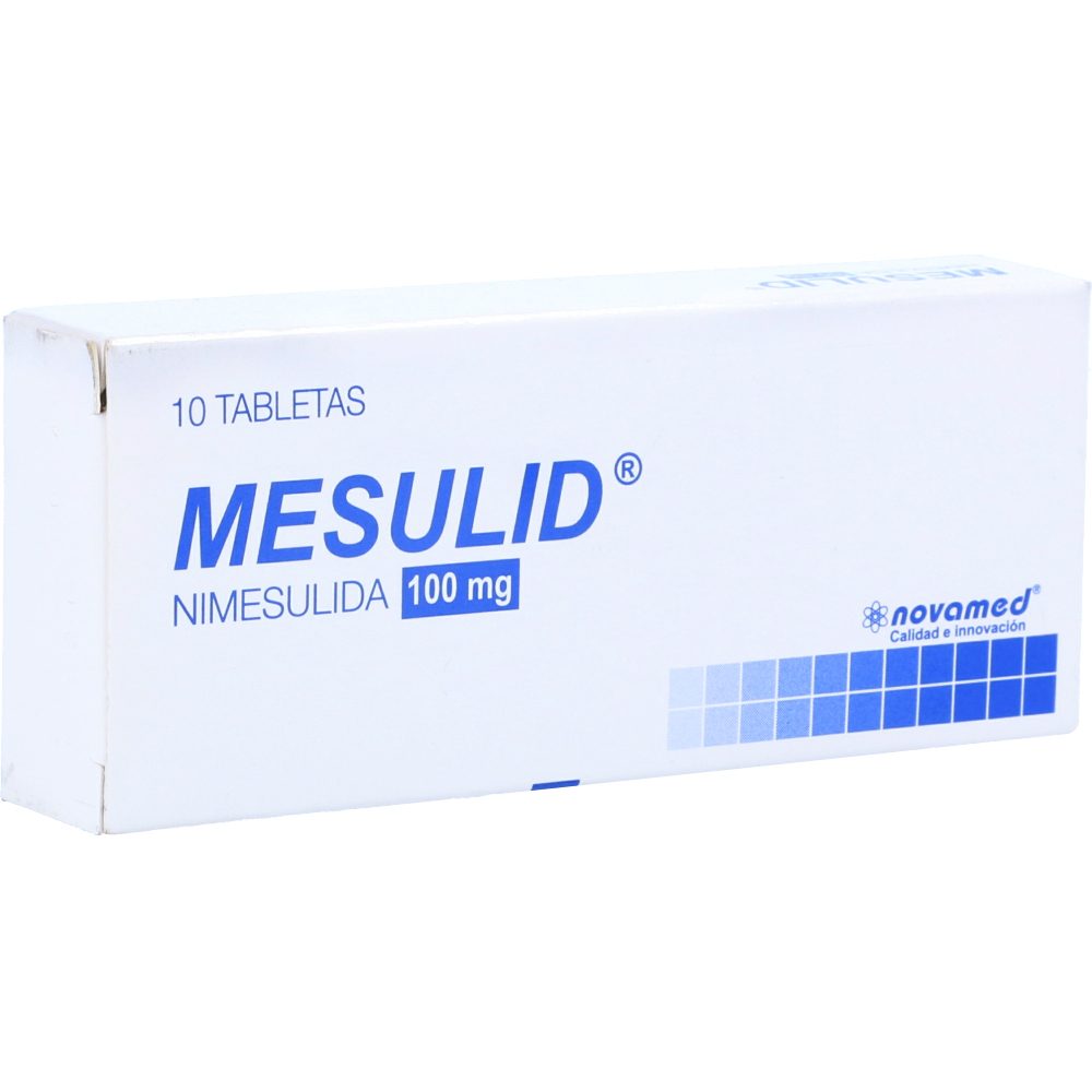 Mesulid Tabletas 100Mg Caja X 10 | Los expertos en ahorro Cruz Verde ...
