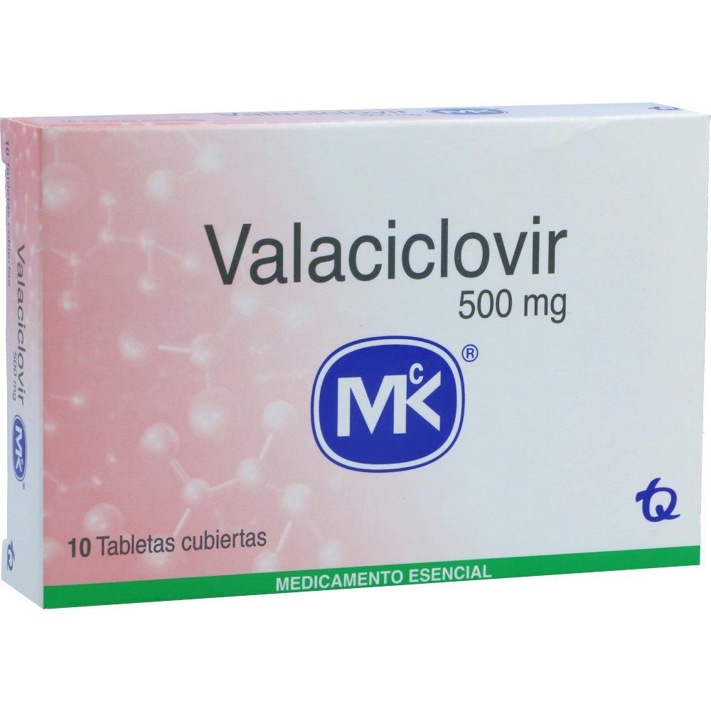 Valaciclovir 500 mg · 10 Tabletas | Cruz Verde