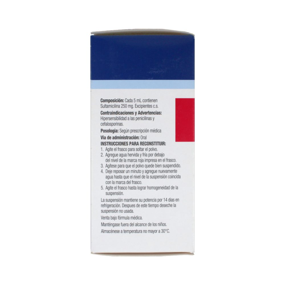 Unasyn 250Mg/5mL Polvo Suspensión Oral Frasco X 100 mL | Los expertos ...