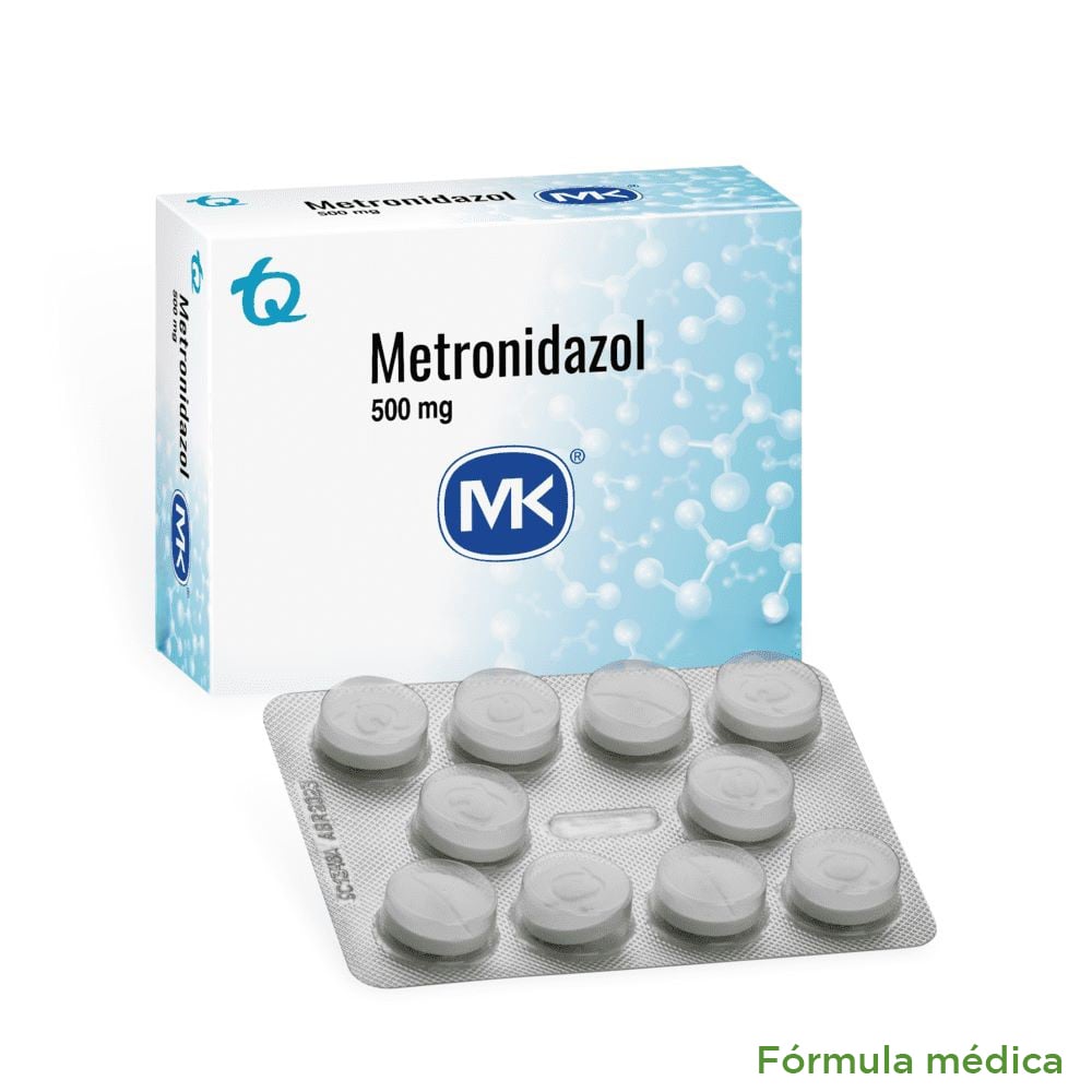 Metronidazol 500Mg Tabletas Mk Blister X 10 Tableta