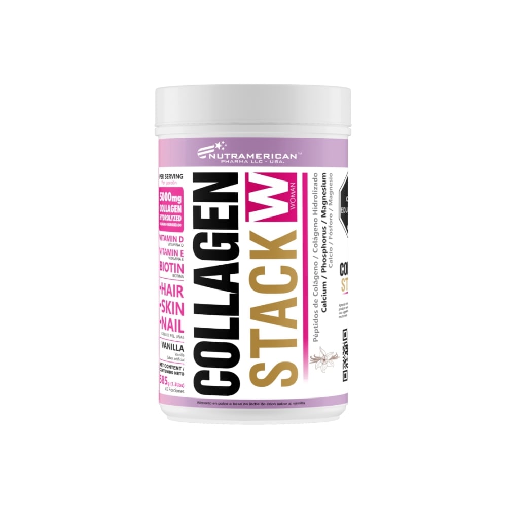 Collagen Stack W Tarro X 585Gr Vainilla