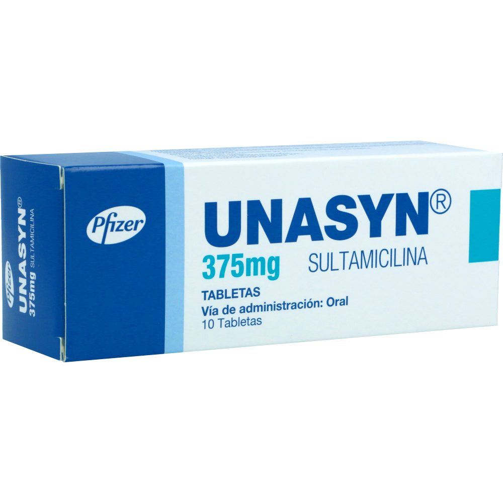 Unasyn 375Mg Caja X 10 Tabletas | Cruz Verde