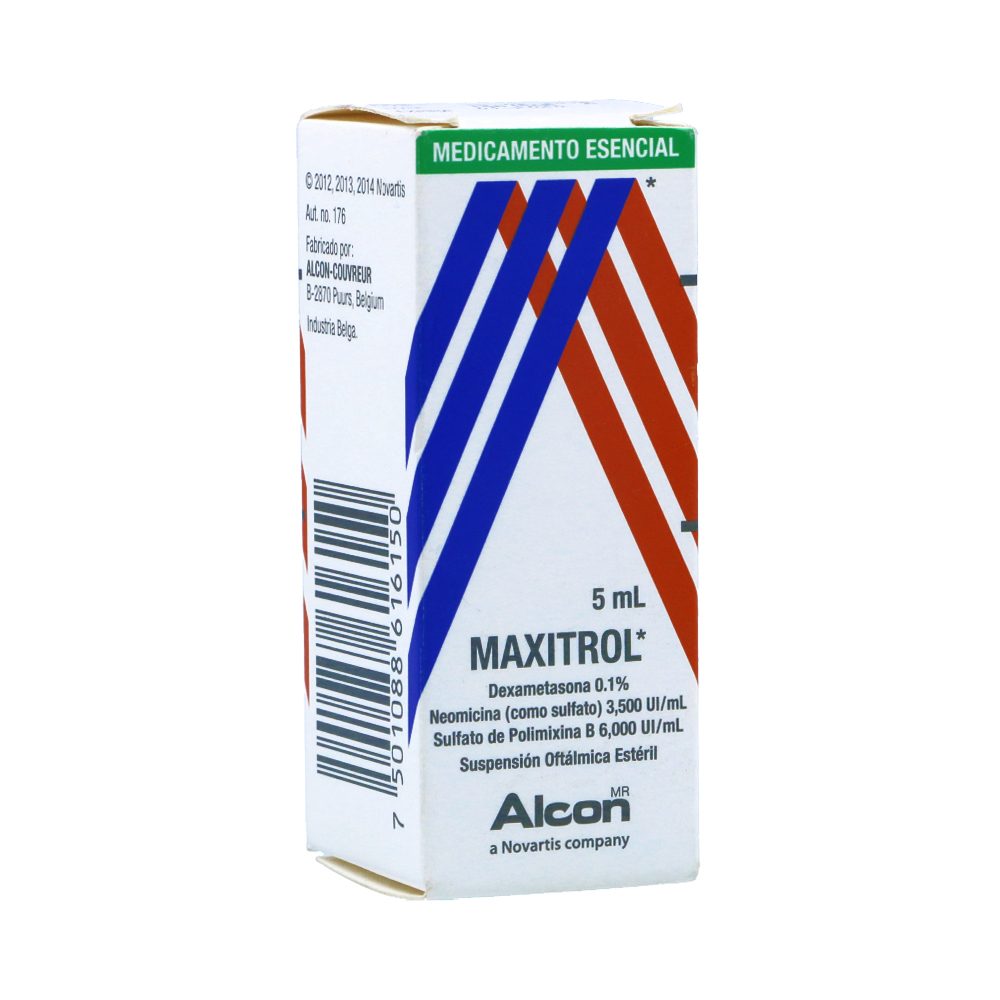 Maxitrol Solución Oftalmica Frasco X 5mL | Los expertos en ahorro Cruz ...