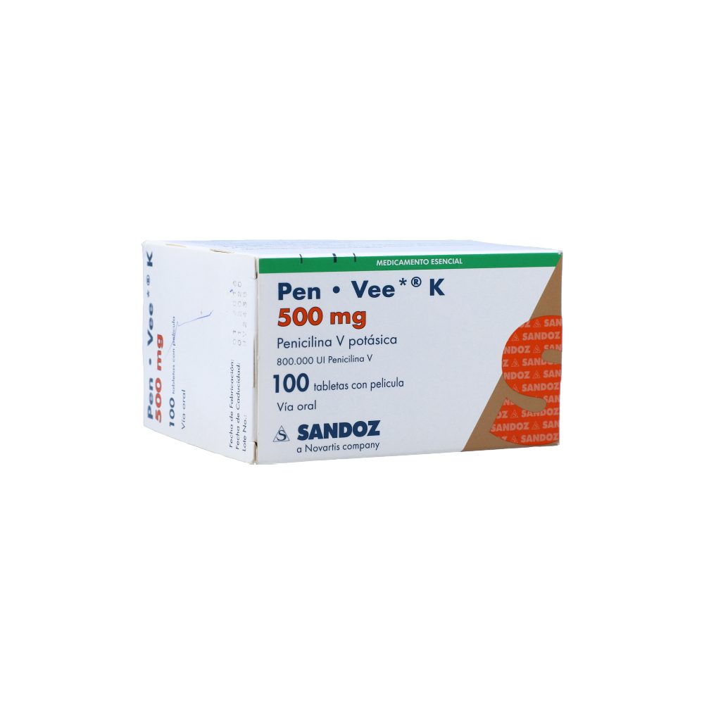 Pen Vee-K 500Mg Blister X 10 Tabletas Recubiertas | Los expertos en ...