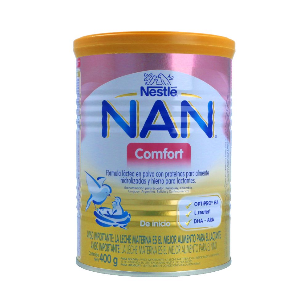 Nan Comfort Polvo Tarro X 400Gr | Los expertos en ahorro Cruz Verde Colombia