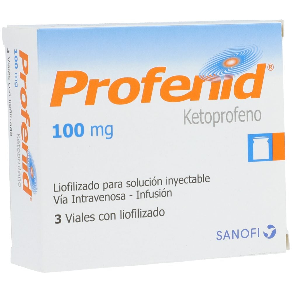 Profenid 100Mg Polvo Para Reconstituir Solucion Inyectable Iv | Los ...