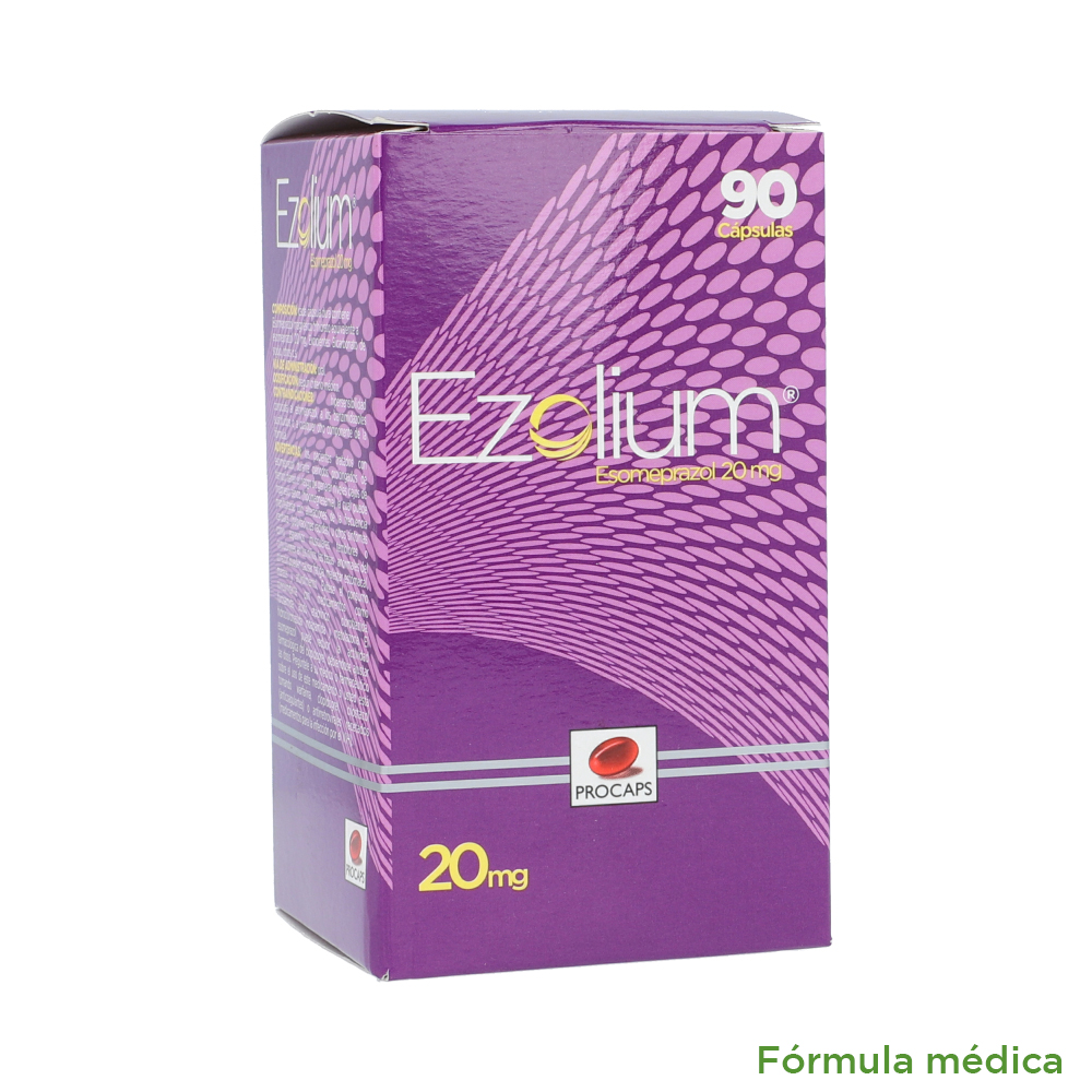 Ezolium Cápsulas Duras 20 Mg Frasco X 90 | Cruz Verde