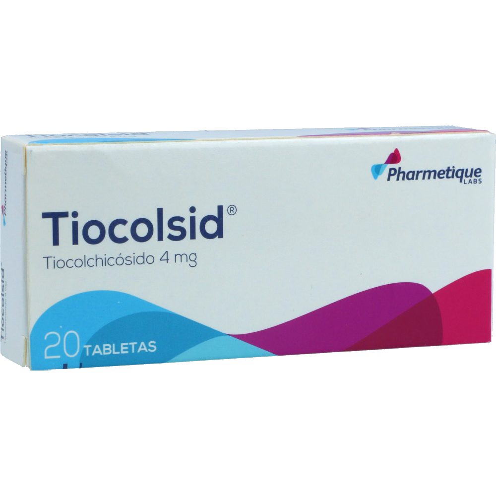 Tiocolsid 4Mg Caja X 20 Tabletas | Los expertos en ahorro Cruz Verde ...