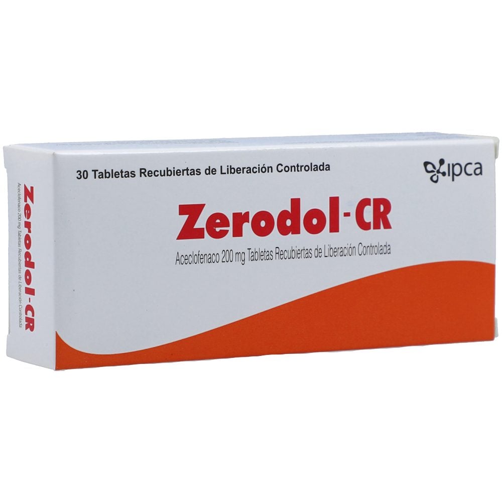 Zerodol Cr 200Mg Caja X 30 Tabletas Liberación Prolongada | Los ...