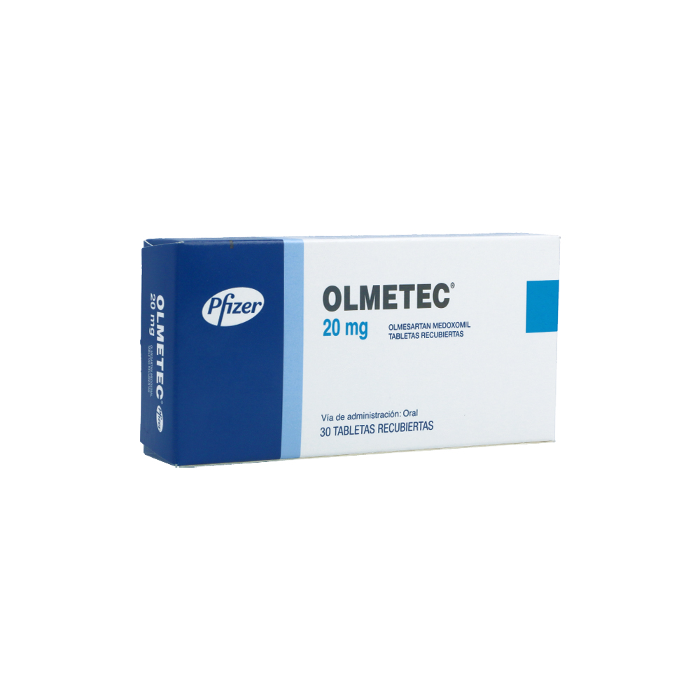 Olmetec Tabletas 20mg | Cruz Verde