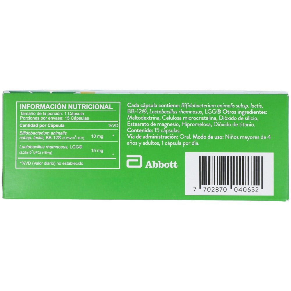 Gigi 12 Caja X 15 Cápsulas | Los expertos en ahorro Cruz Verde Colombia