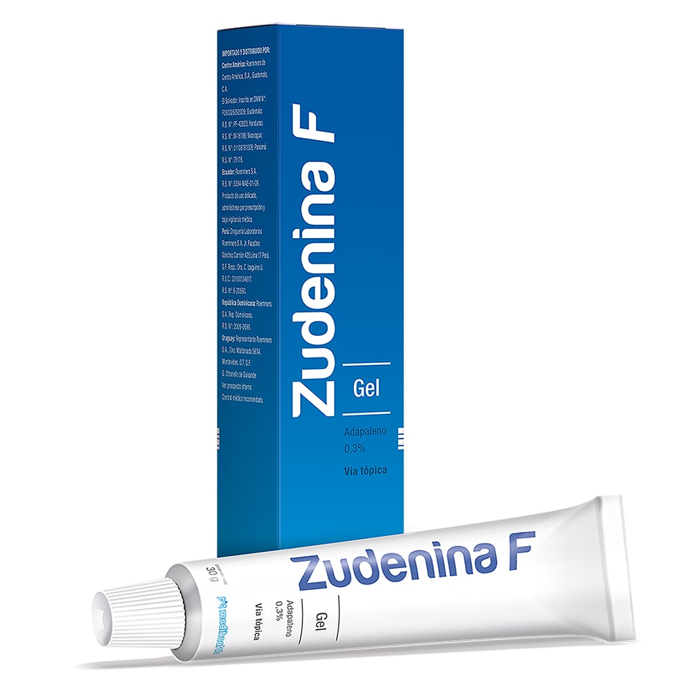 Zudenina F Gel Via Tópica 0,3% · 30 gr | Cruz Verde