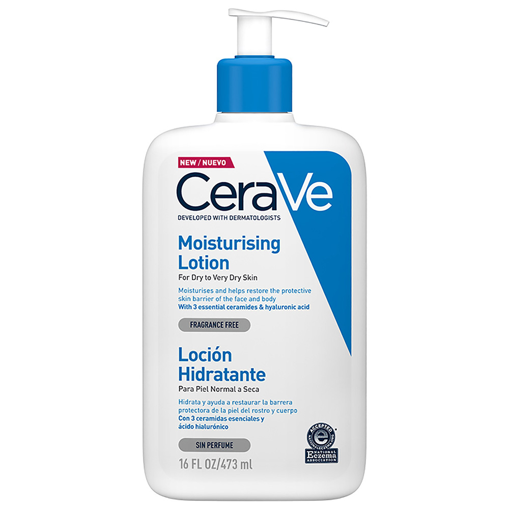 Cerave Moisturising Loción Hidratante Frasco X 473Ml Para Piel Normal A ...