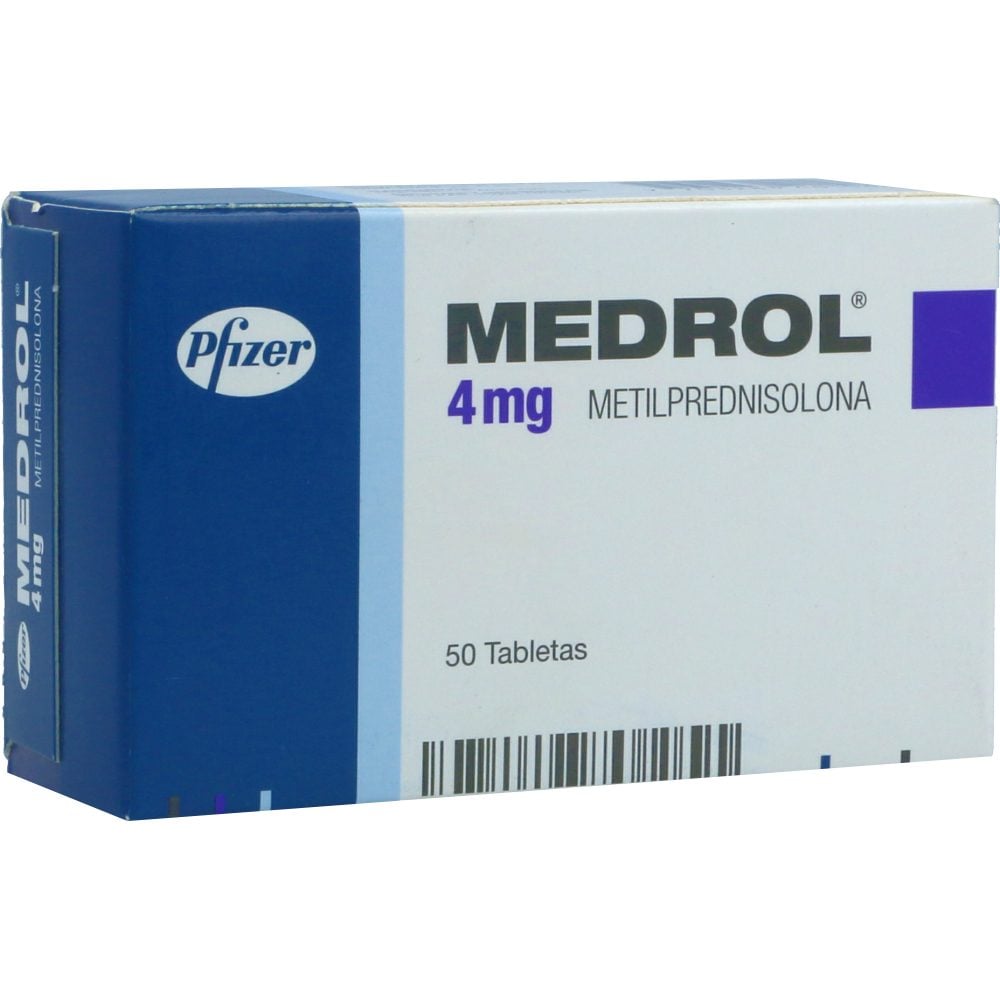 Medrol 4Mg Caja X 50 Tabletas | Cruz Verde