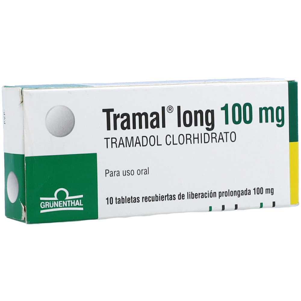 Tramal Long 100Mg Tabletas Liberación Prolongada Caja X 10 | Los ...