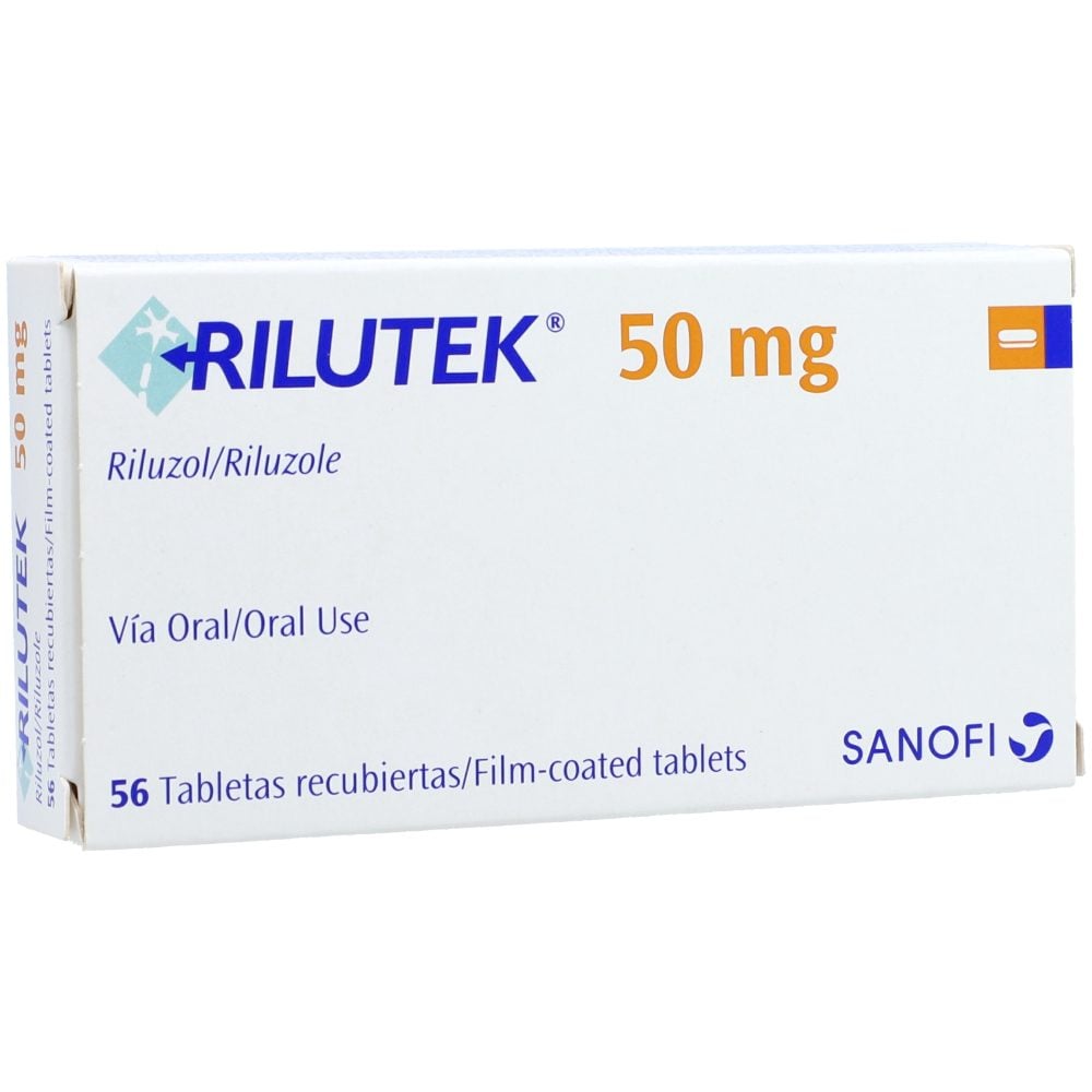 Rilutek Tabletas Recubiertas 50 mg | Cruz Verde