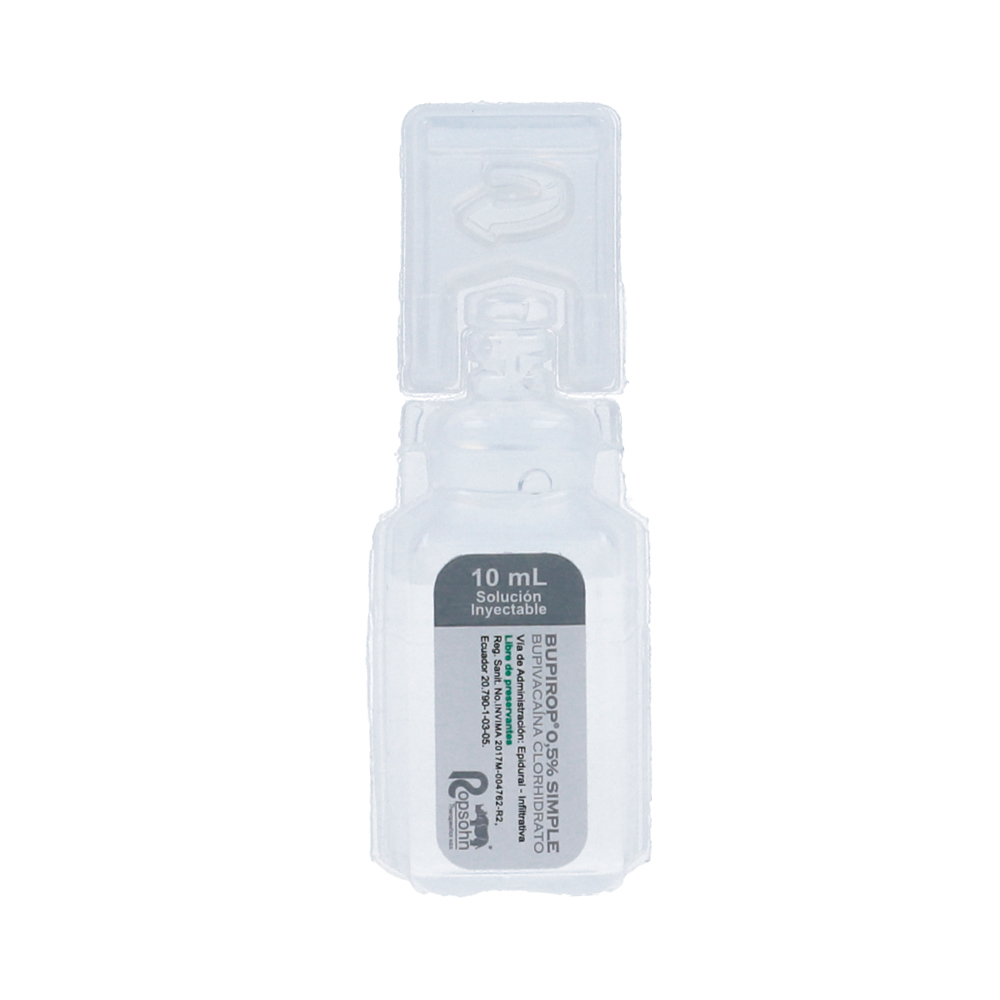 Bupirop Se 50Mg/10mL(0.5%) Sol Iny Vial X 20mL | Cruz Verde