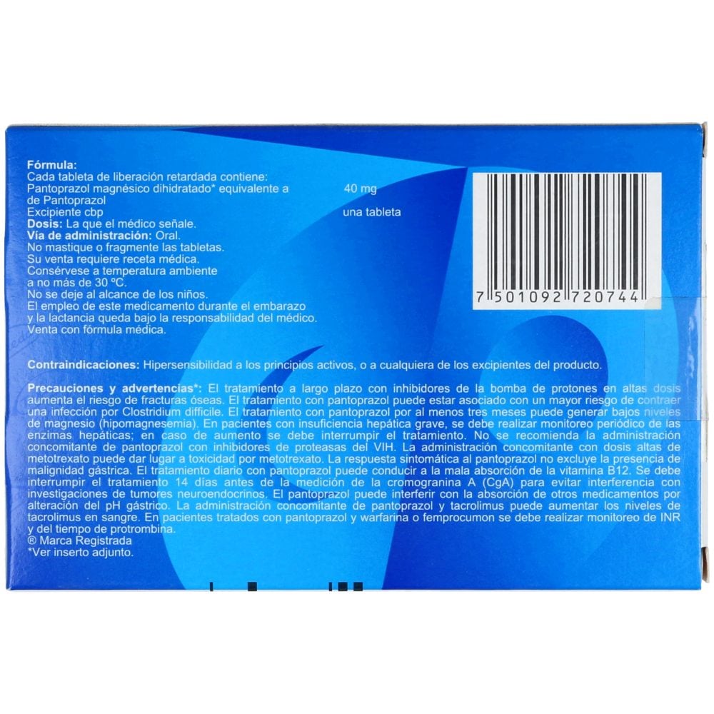 Tecta 40Mg Caja X 14 Tabletas Cubierta EntErica | Los expertos en ...