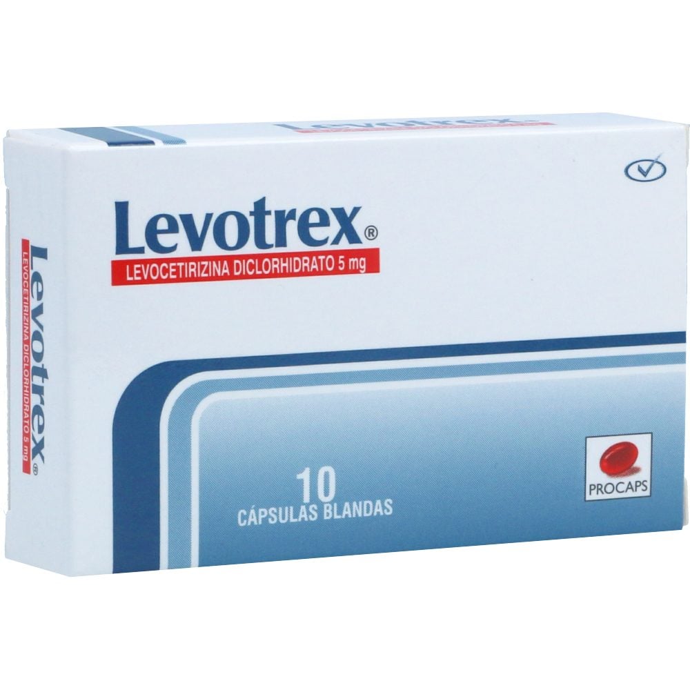 Levotrex Caja X 10 Cápsulas Blandas | Cruz Verde