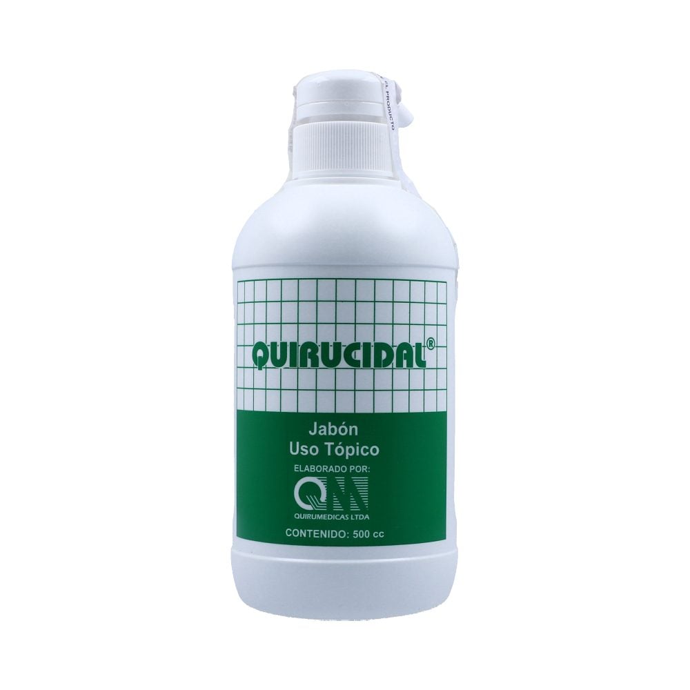 Quirucidal Jabón 4%+1%+1% Emulsión Top Frasco X 500mL | Los expertos en ... Quirucidal Jabón 4%+1%+1% Emulsión Top Frasco X 500mL | Los expertos en ...