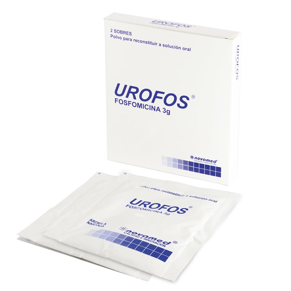 Urofos 3Gr/Sobre Polvo Solucion Oral Caja X 2Sobre X 8.7Gr