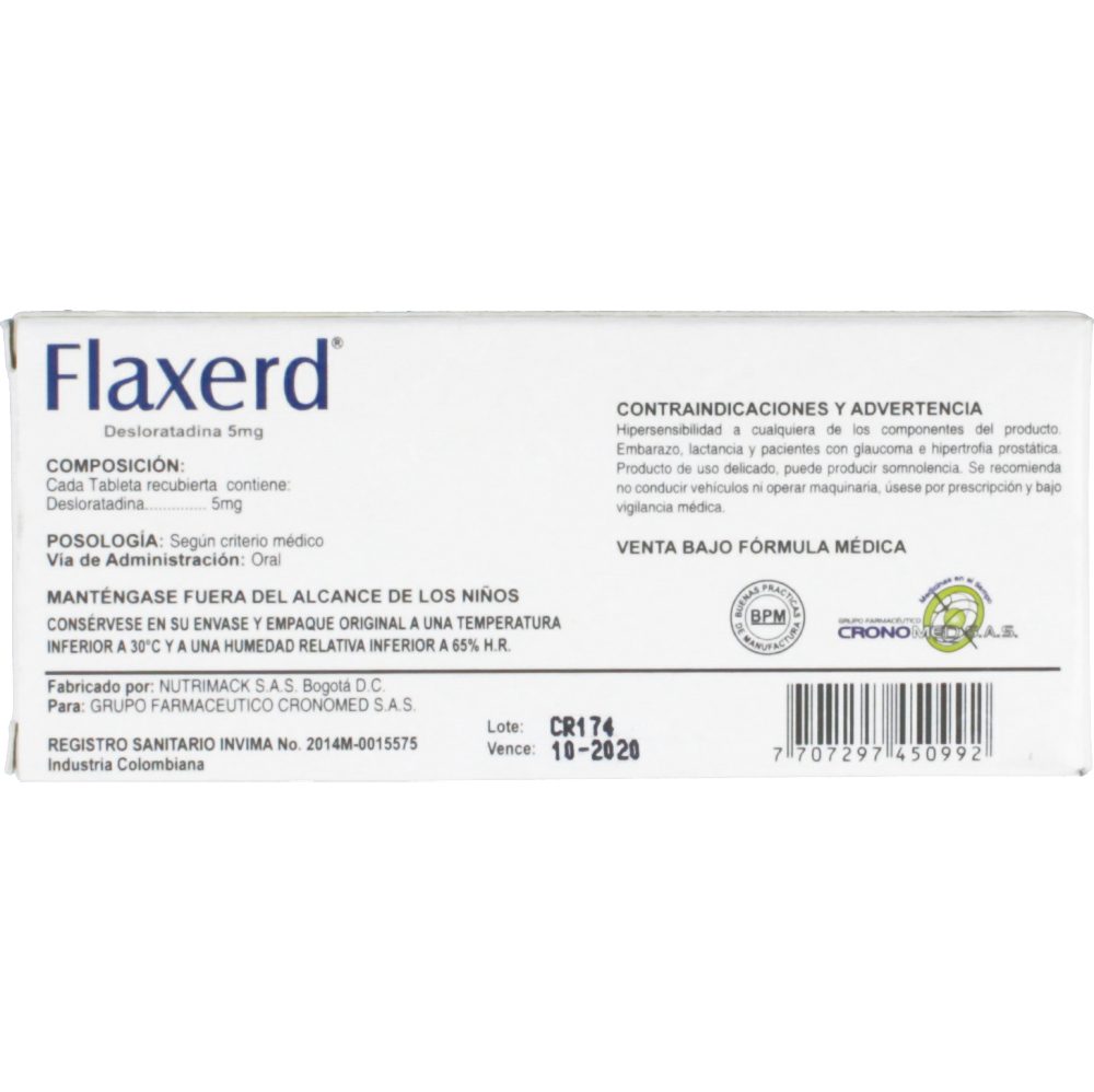 Flaxerd 5Mg Caja X 10 Tabletas Recubiertas | Los expertos en ahorro ...